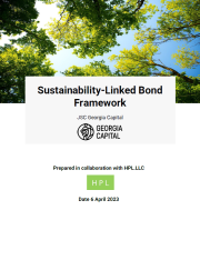 Sustainability-Linked Bonds | Georgia Capital